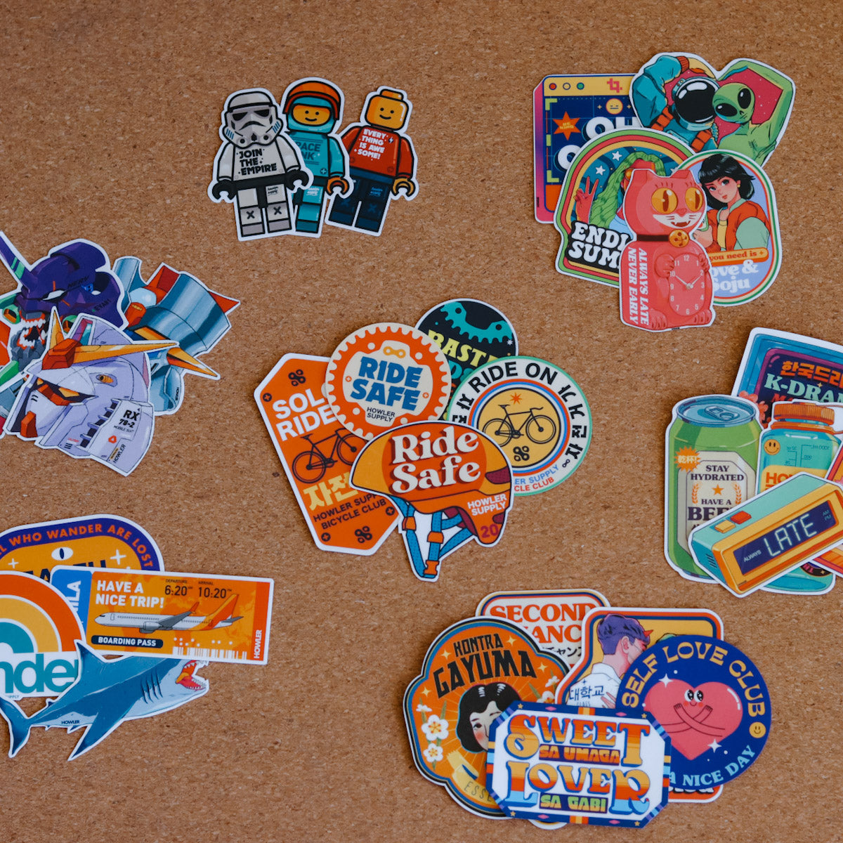 Retro Vibe Sticker Packs – Common Room PH