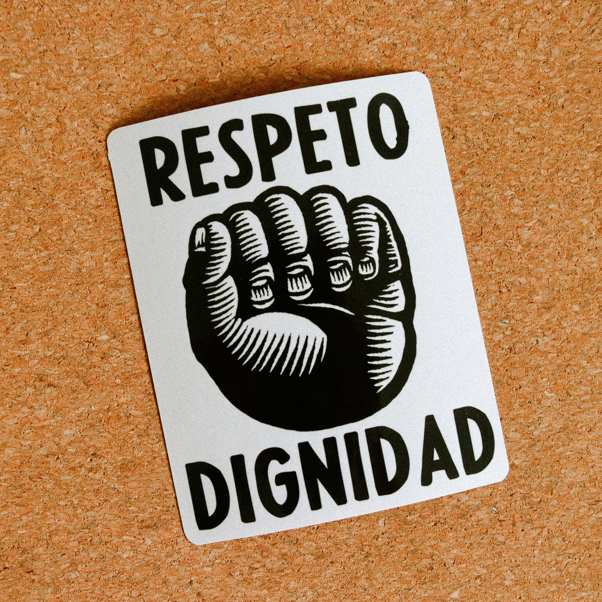 Sticker | Respeto Dignidad – Common Room PH