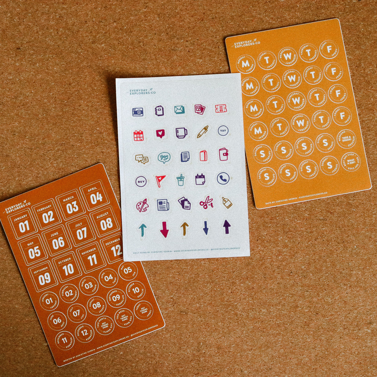 Sticker Sheets | Basic Labels – Common Room PH