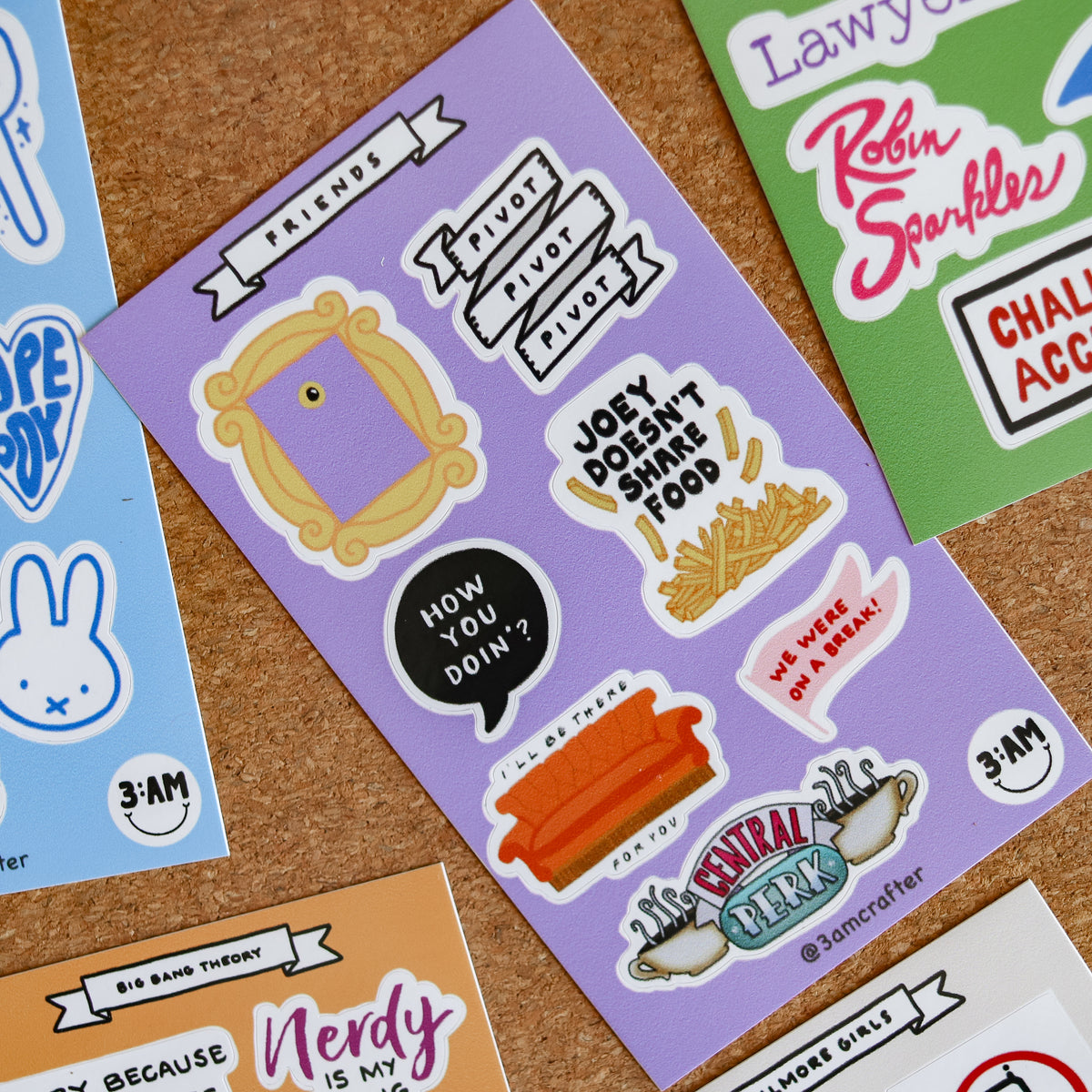 Fandom Sticker Sheets – Common Room PH