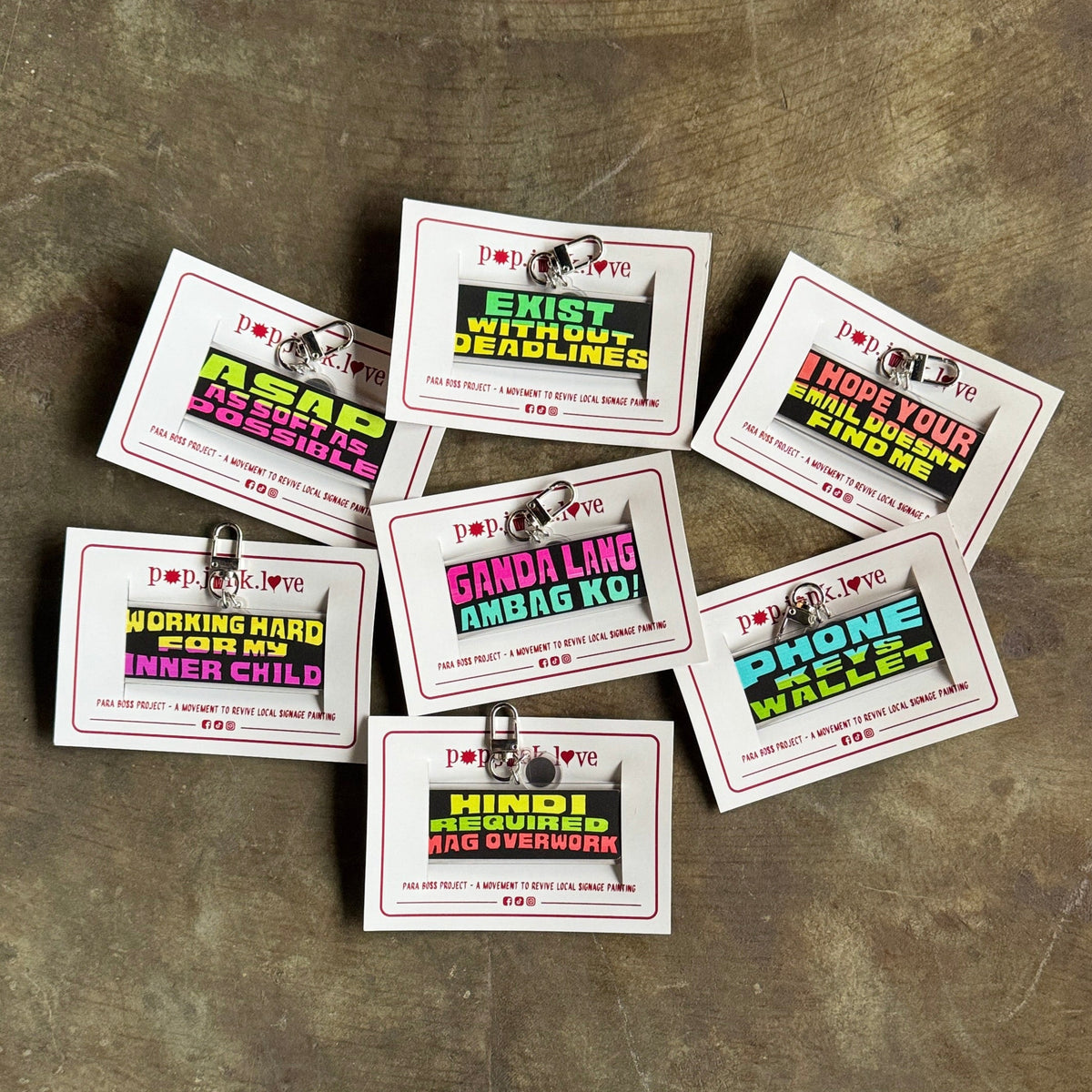 Jeepney Signage Acrylic Keychain – Common Room PH