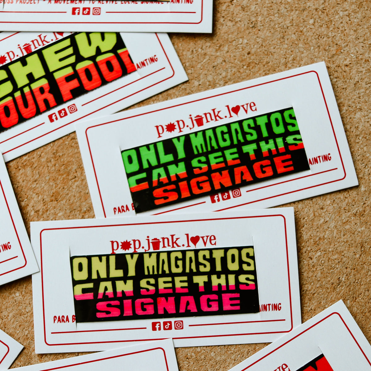 Jeepney Signage Vinyl Glossy Sticker Singles | Small – Common Room PH