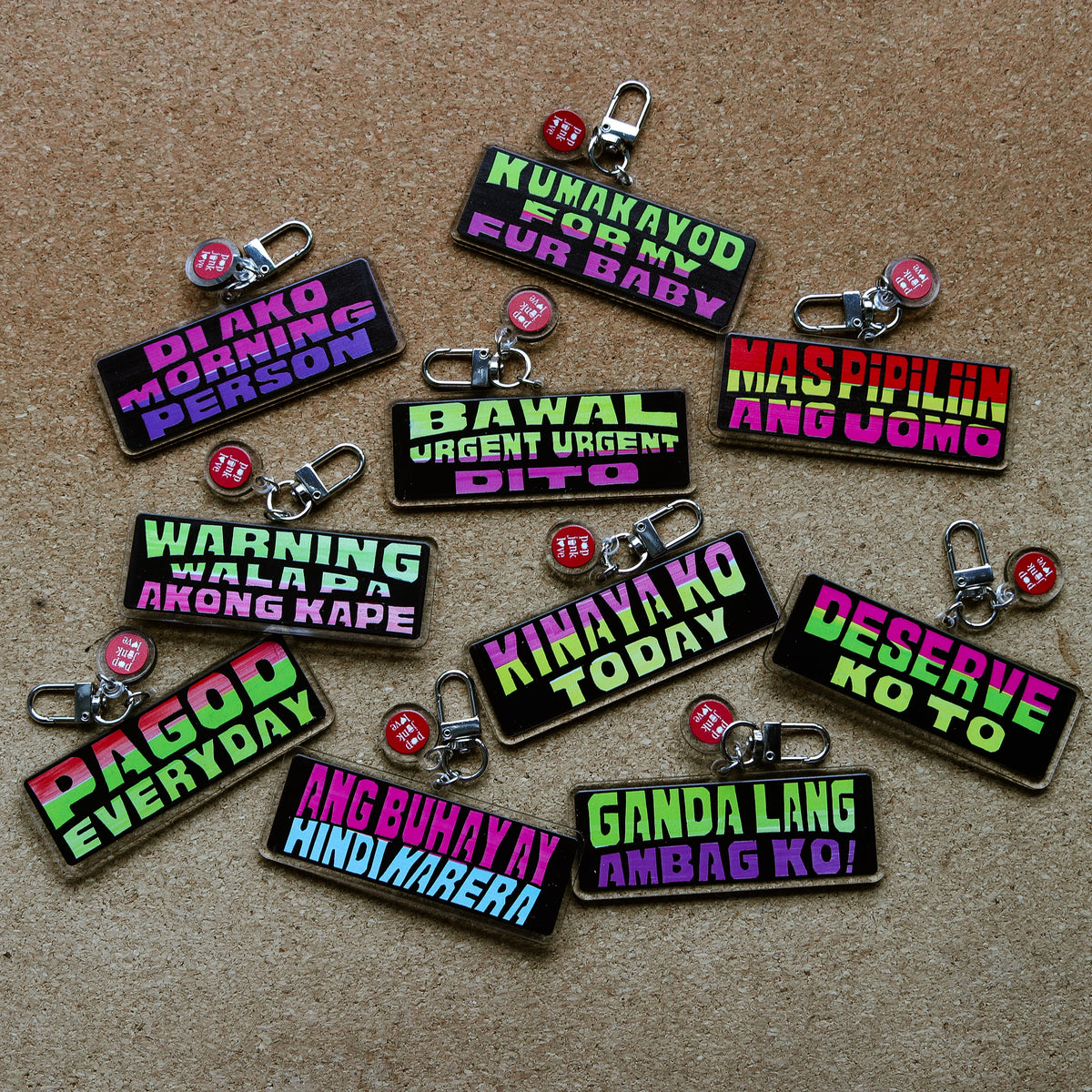 Jeepney Signage Acrylic Keychain – Common Room PH