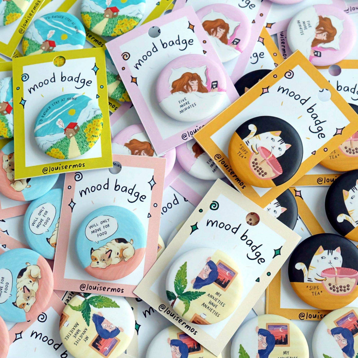 Button Pins | Mood Badge – Common Room PH