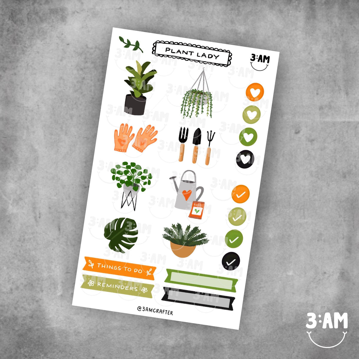 Printable Sticker Sheets by 3AM Crafter – Common Room PH
