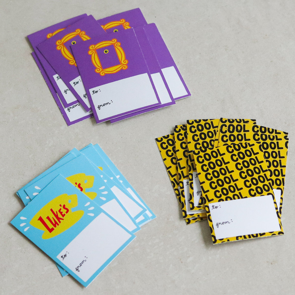 TV Series Themed Gift Tags – Common Room PH