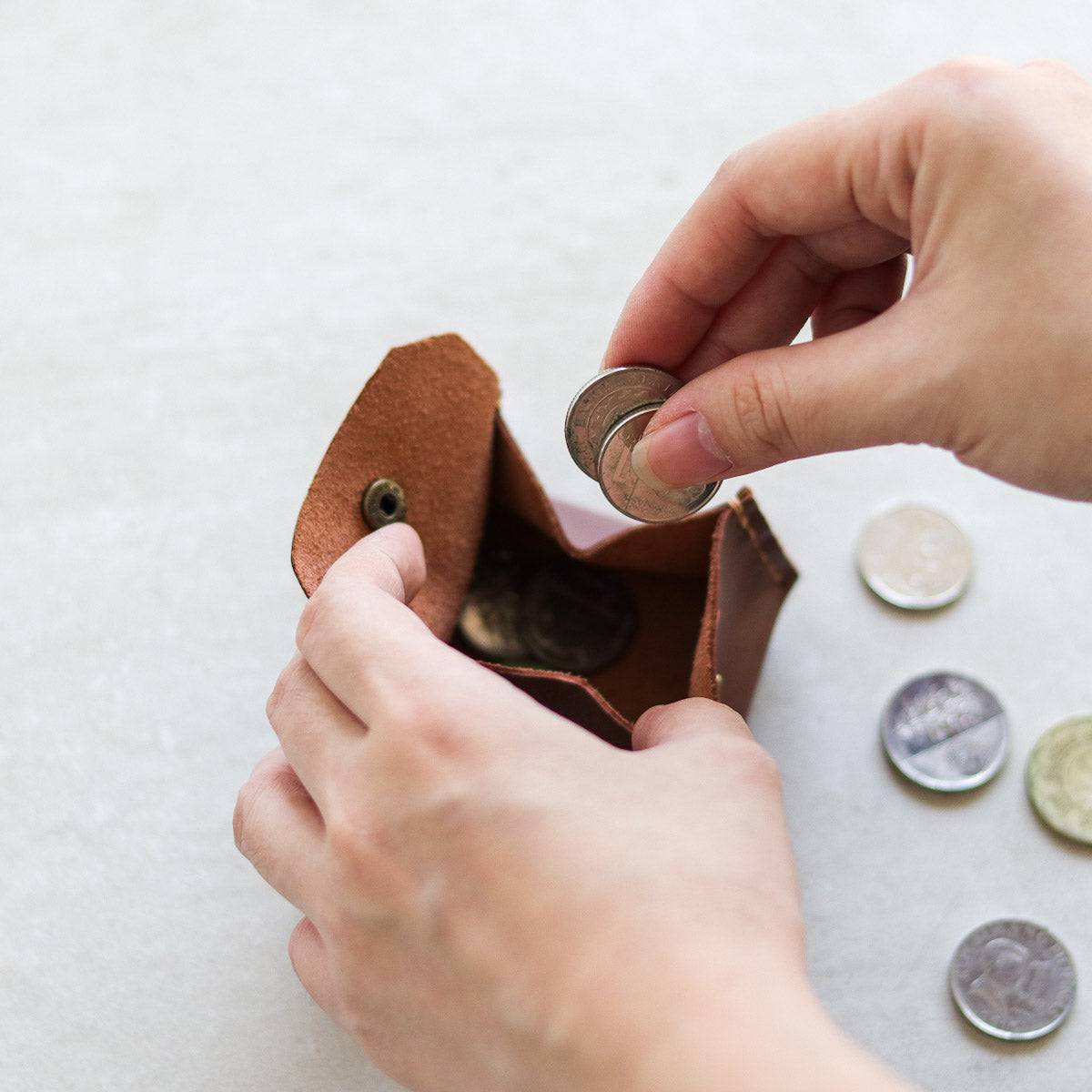 Coin Leather Pouch – Common Room PH