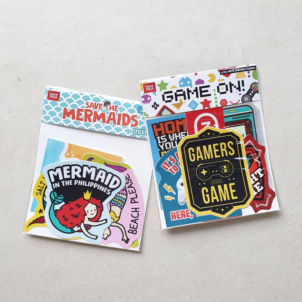 Fandom retailer Feels Originals Sticker Packs