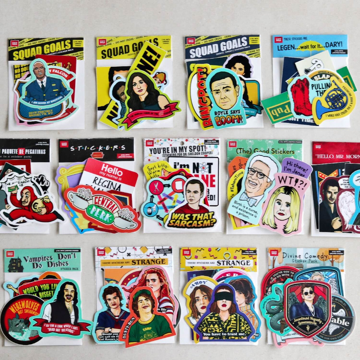 Fandom Feels TV Series Sticker Packs – Common Room PH