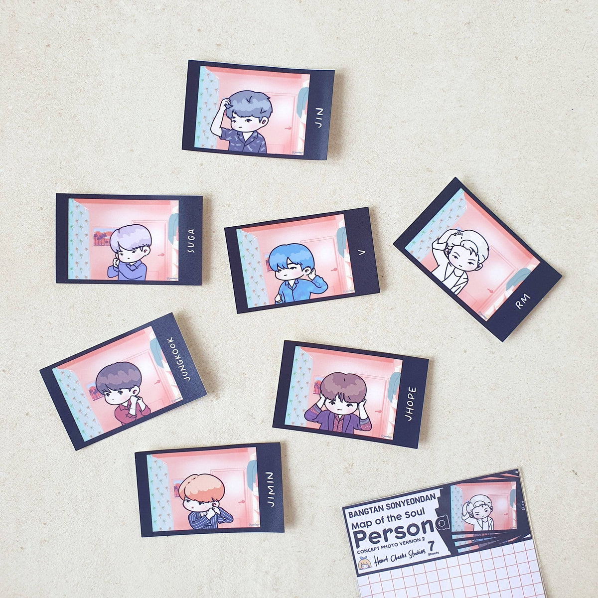 K-pop Themed Sticker Sheets & Packs – Common Room PH