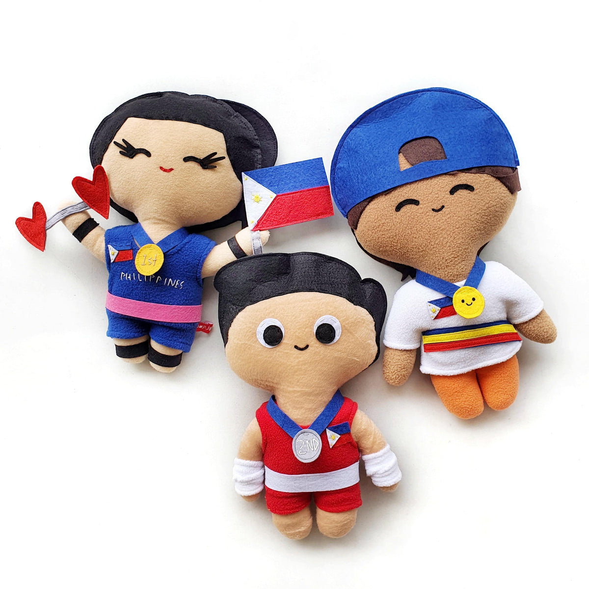 Filipino Athletes Plush Dolls Collection – Common Room PH