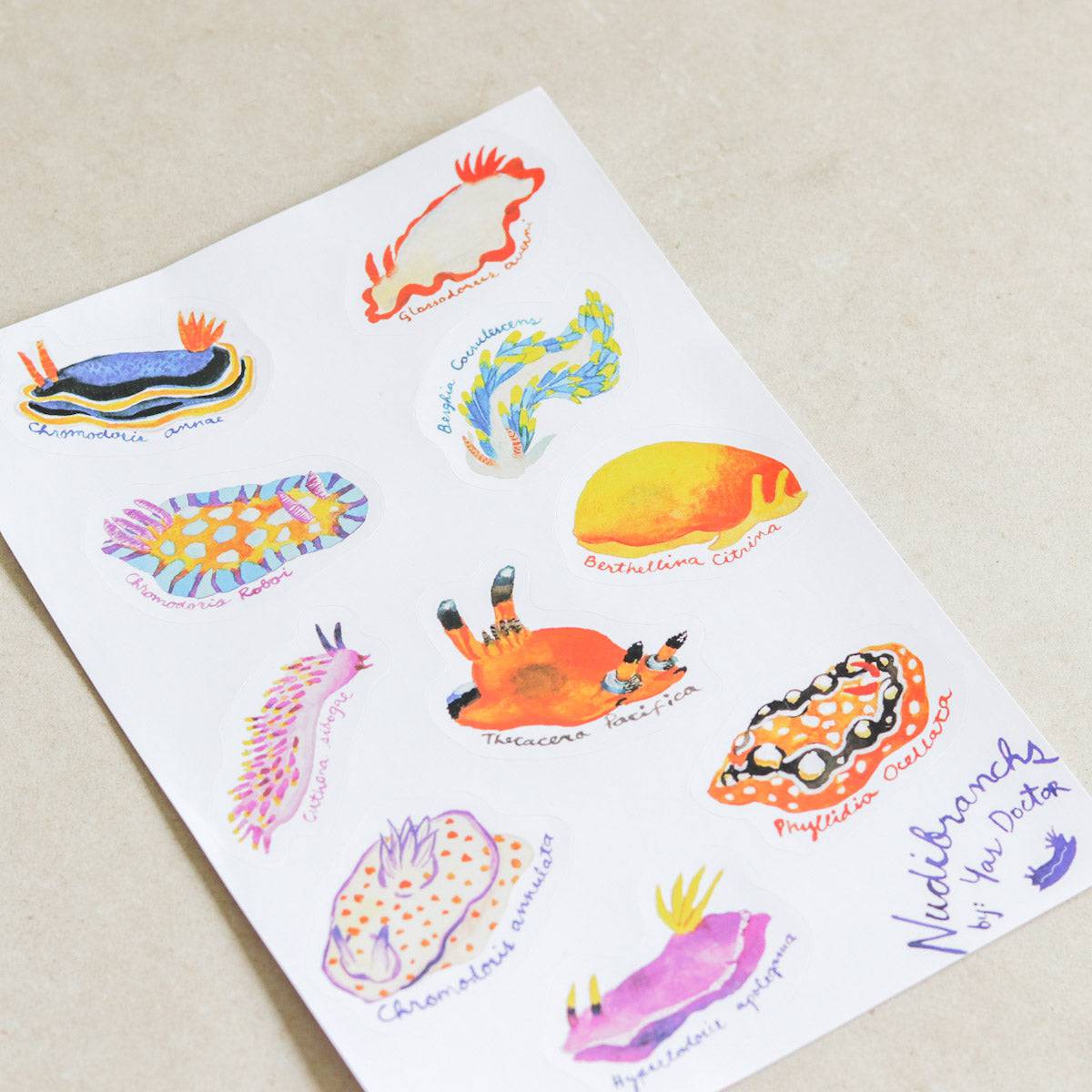 Sticker Sheet: Strange Creatures – Common Room PH